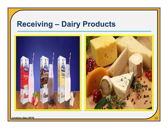 Food Receiving process | PDF | Food Industry | Industries