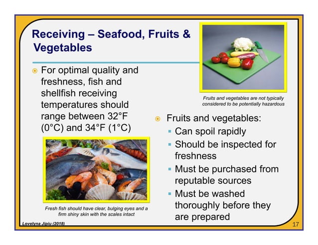 Food Receiving process | PDF | Food Industry | Industries