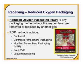 Food Receiving process | PPT