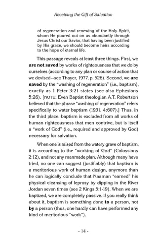 Receiving the gift of salvation | PDF