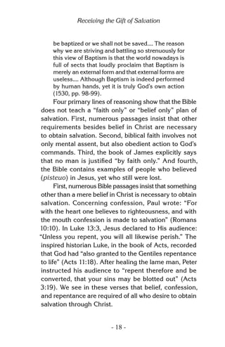 Receiving the gift of salvation | PDF