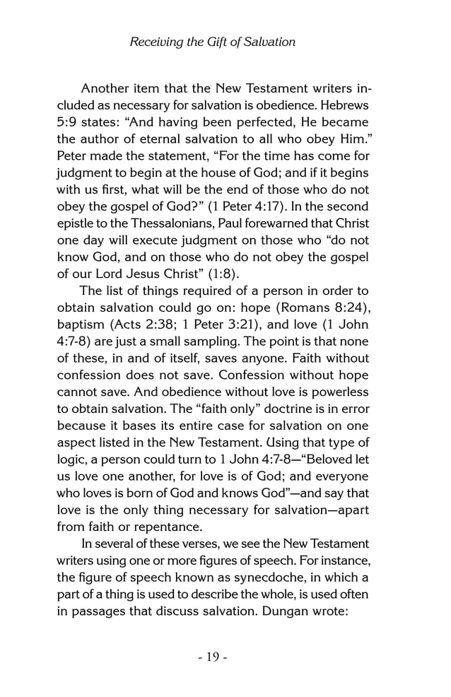 Receiving the gift of salvation | PDF