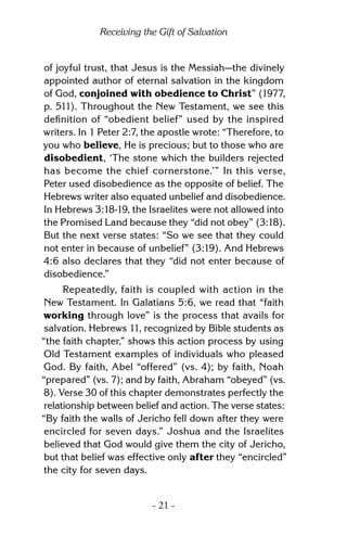 Receiving the gift of salvation | PDF