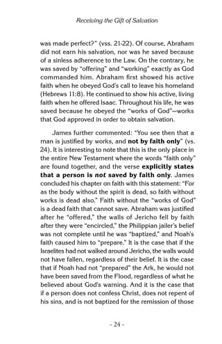 Receiving the gift of salvation | PDF