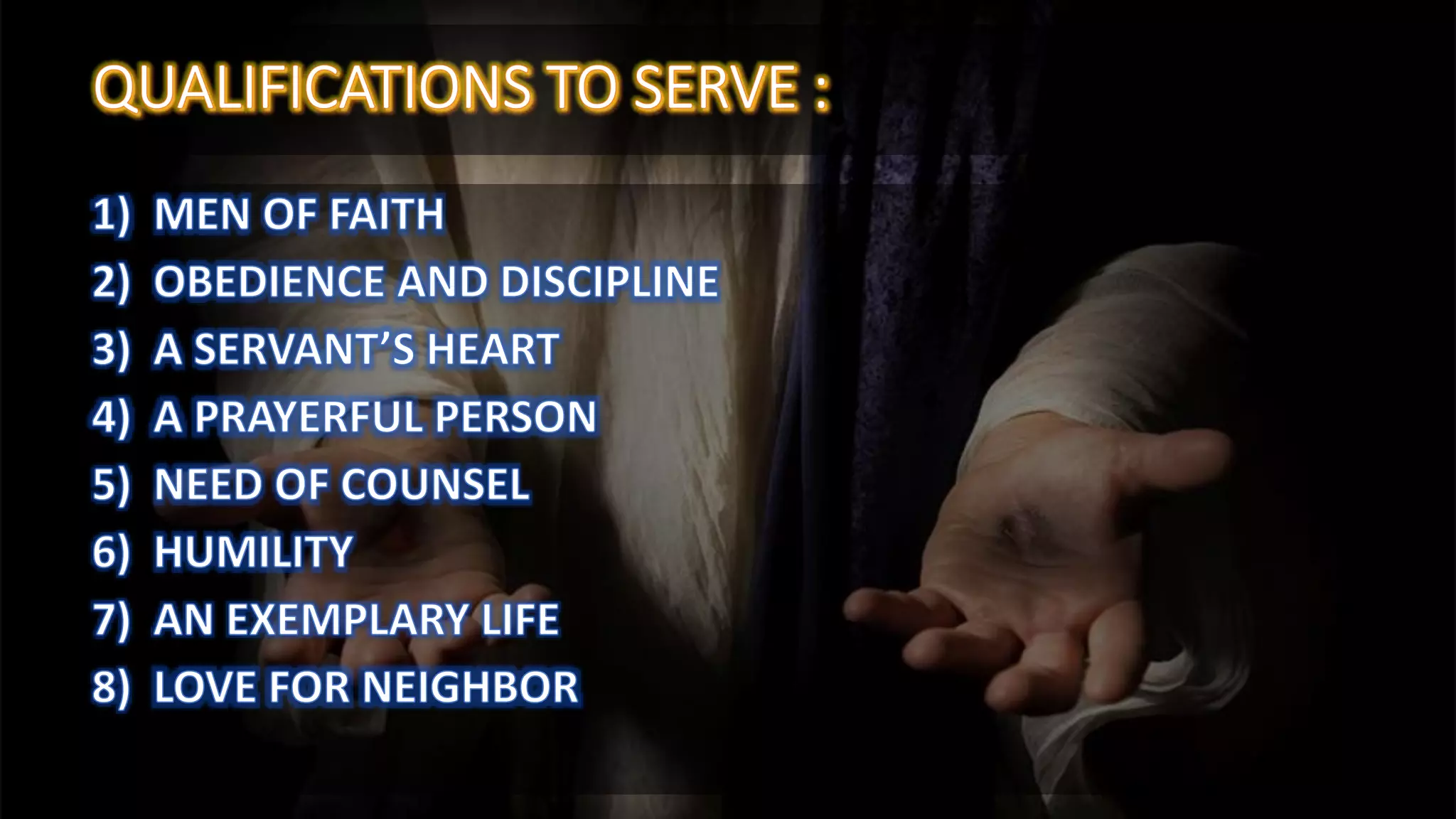 RECEIVING THE POWER TO SERVE | PPTX
