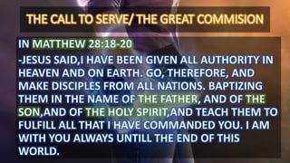 RECEIVING THE POWER TO SERVE | PPTX