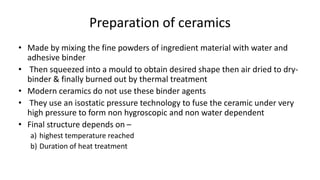 Recent advance ceramic in ortho | PPTX