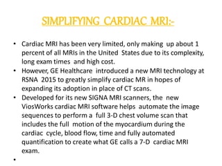 Recent advancement in MRI | PPTX