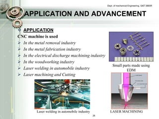 Recent Advancement of CNC Technology | PPTX