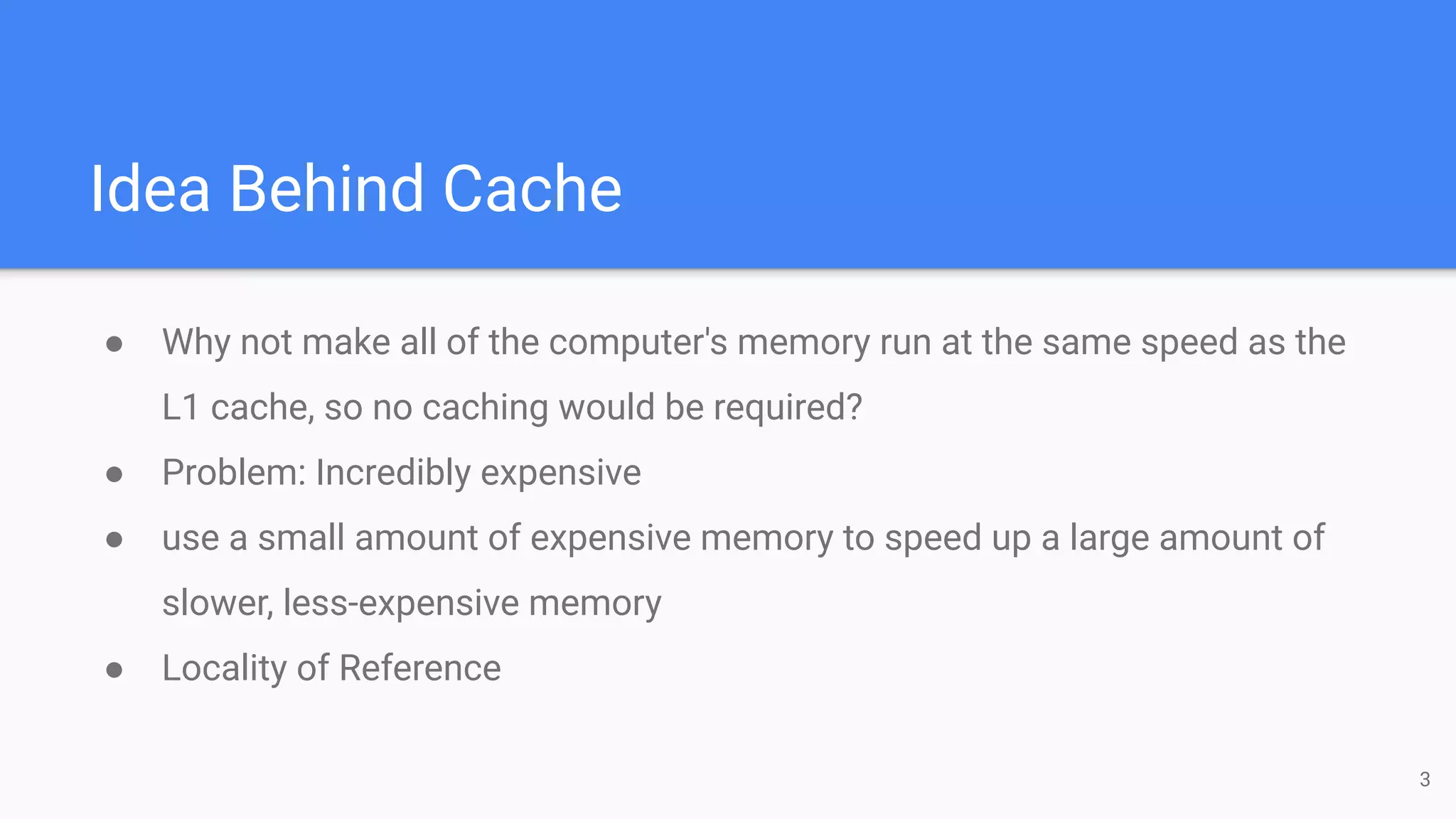 Recent advancements in cache technology | PPT