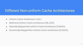 Recent advancements in cache technology | PPT