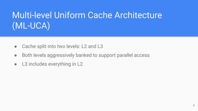 Recent advancements in cache technology | PPT