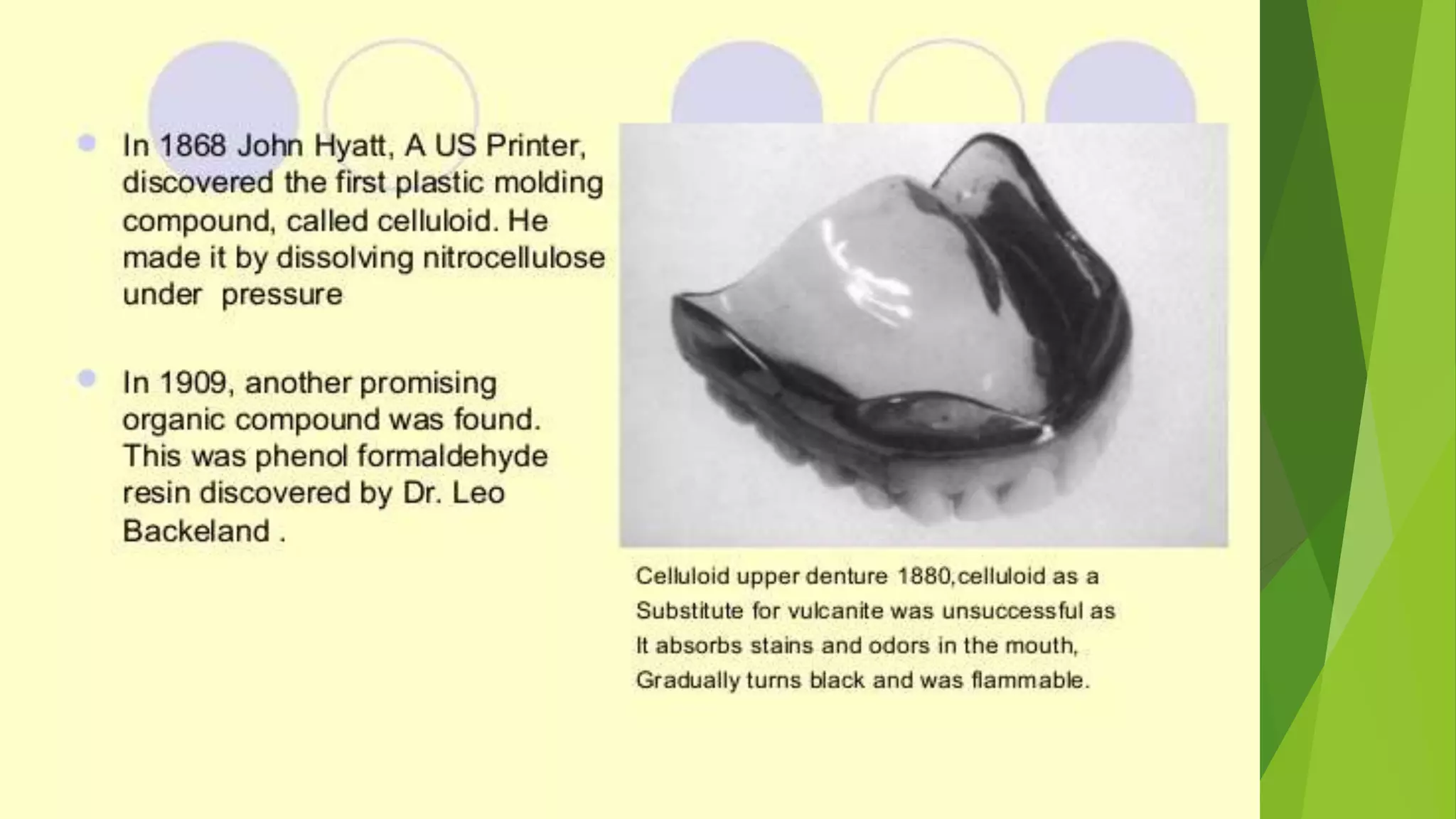 Recent advancements in denture base materials [autosaved] | PPTX