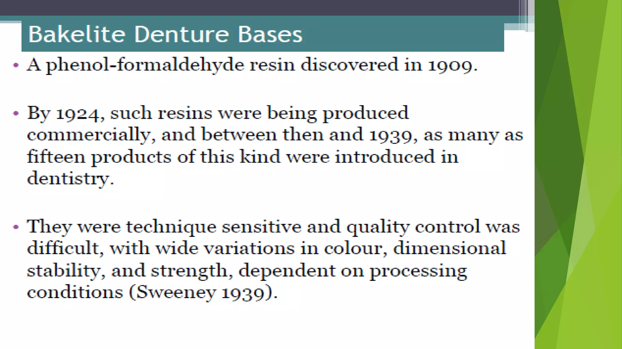 Recent advancements in denture base materials [autosaved] | PPTX