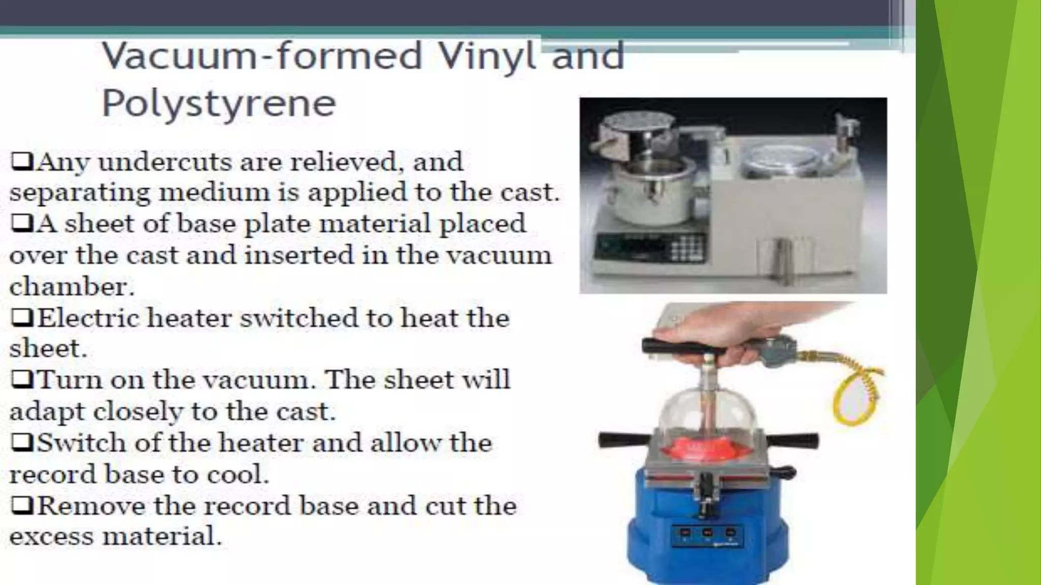 Recent advancements in denture base materials [autosaved] | PPTX