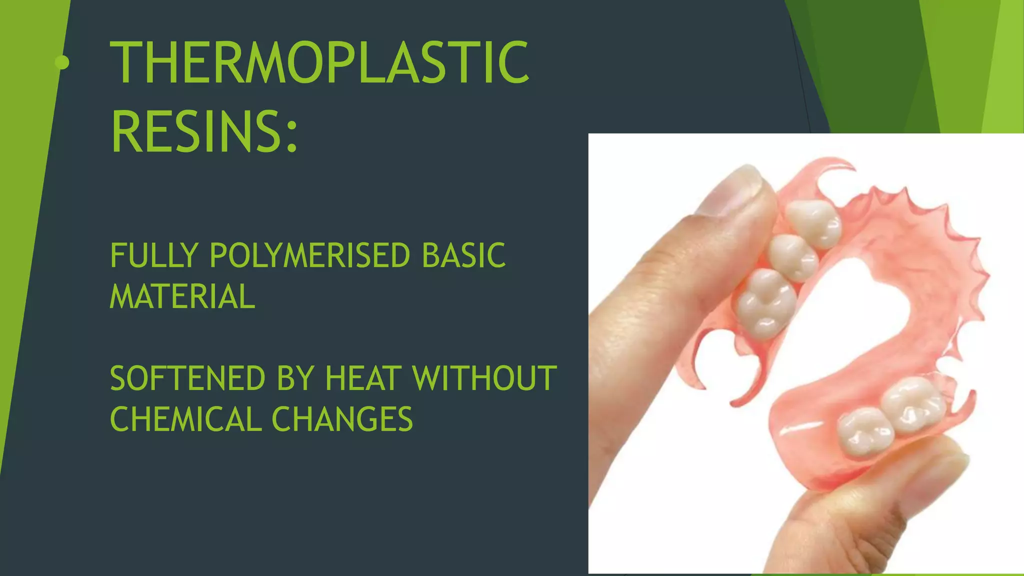 Recent advancements in denture base materials [autosaved] | PPTX