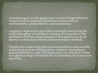 RECENT ADVANCEMENTS IN PHARMACOPROSTHODONTICS.pptx