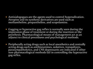RECENT ADVANCEMENTS IN PHARMACOPROSTHODONTICS.pptx