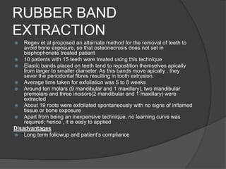 Recent advancements in procedures of atraumatic extraction of teeth | PPTX