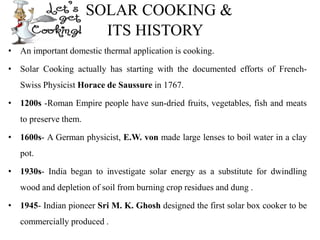 Recent advancements in solar cookers2 | PPT