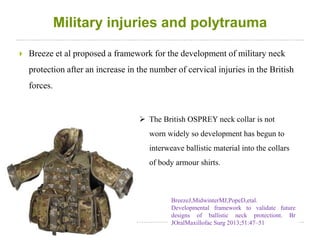 Recent advances in maxillofacial trauma | PPTX