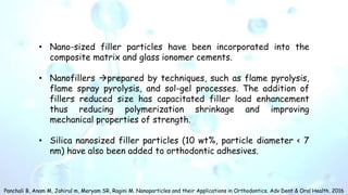 recent advances in orthodontic materials | PPTX
