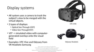 Recent advances - Simulation based learning and Augmented Reality.pptx