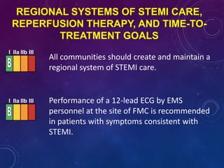 Acute coronary syndrome(STEMI GUIDELINES AND RECENT ADVANCES) | PPTX