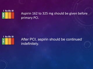 Acute coronary syndrome(STEMI GUIDELINES AND RECENT ADVANCES) | PPTX
