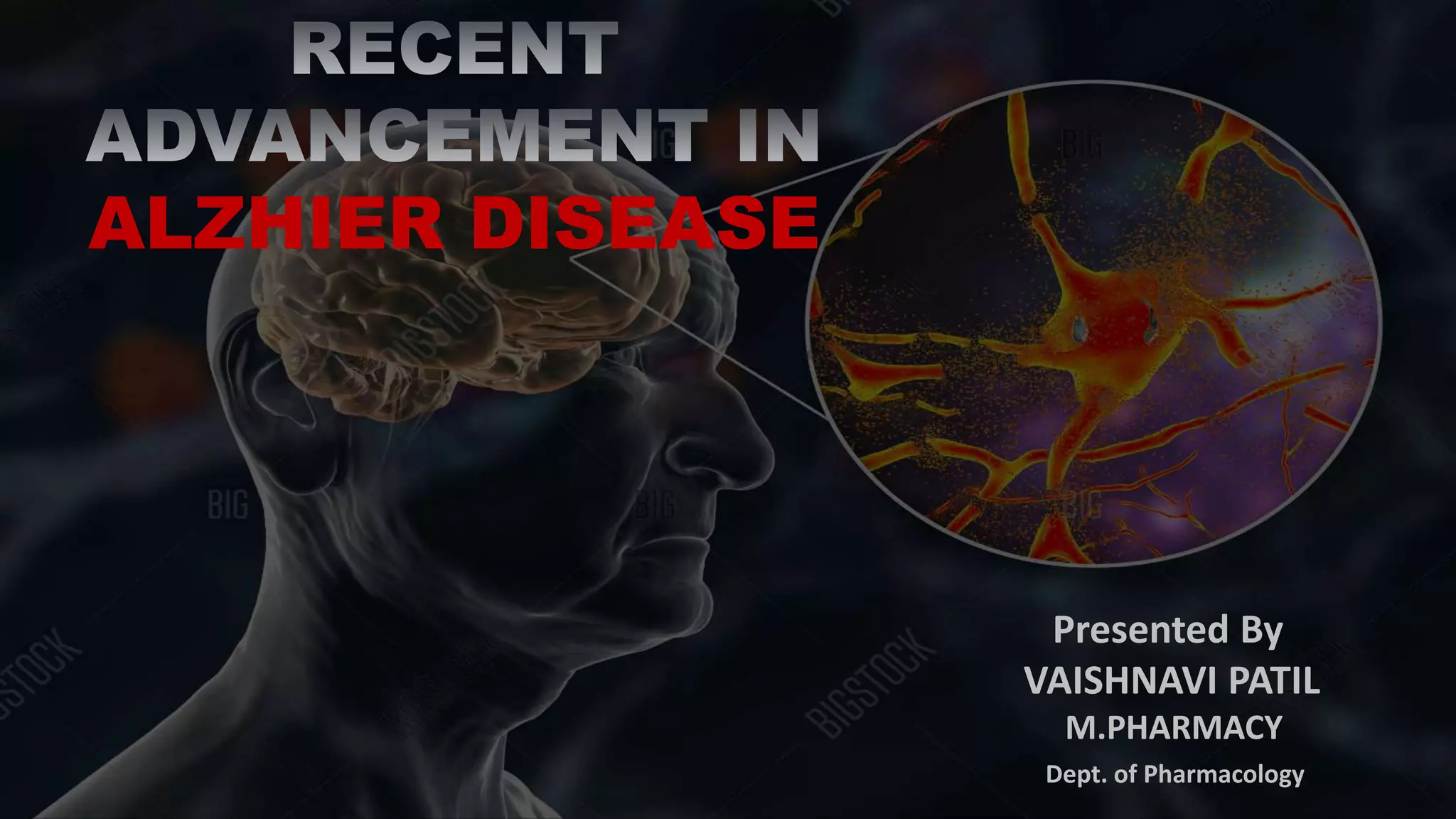 Recent advances in AD.pptx | Brain and Nervous System Disorders | Diseases and Conditions