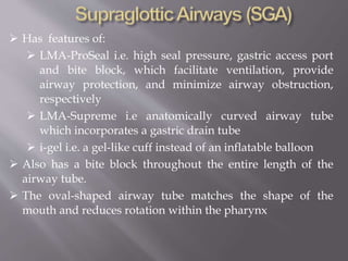 Recent advances in airway management by Rabi Hota | PPTX