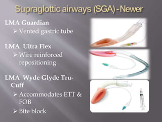 Recent advances in airway management by Rabi Hota | PPTX