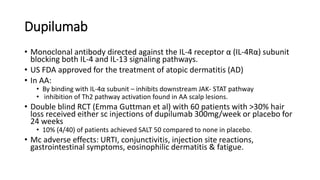 Recent Advances in Alopecia Areata.pptx