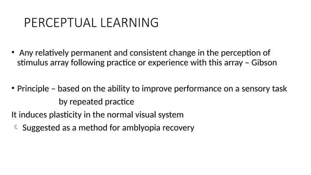RECENT ADVANCES IN AMBLYOPIA TREATMENT AND PLEOPTICS PPT.pptx | Eye and ...