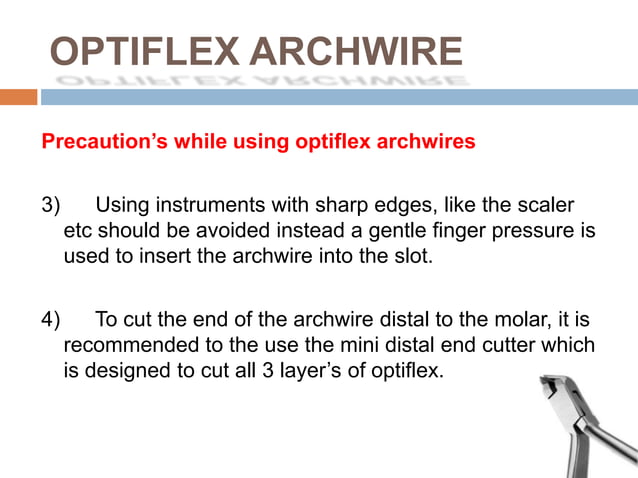 Recent advances in arch wires | PPTX
