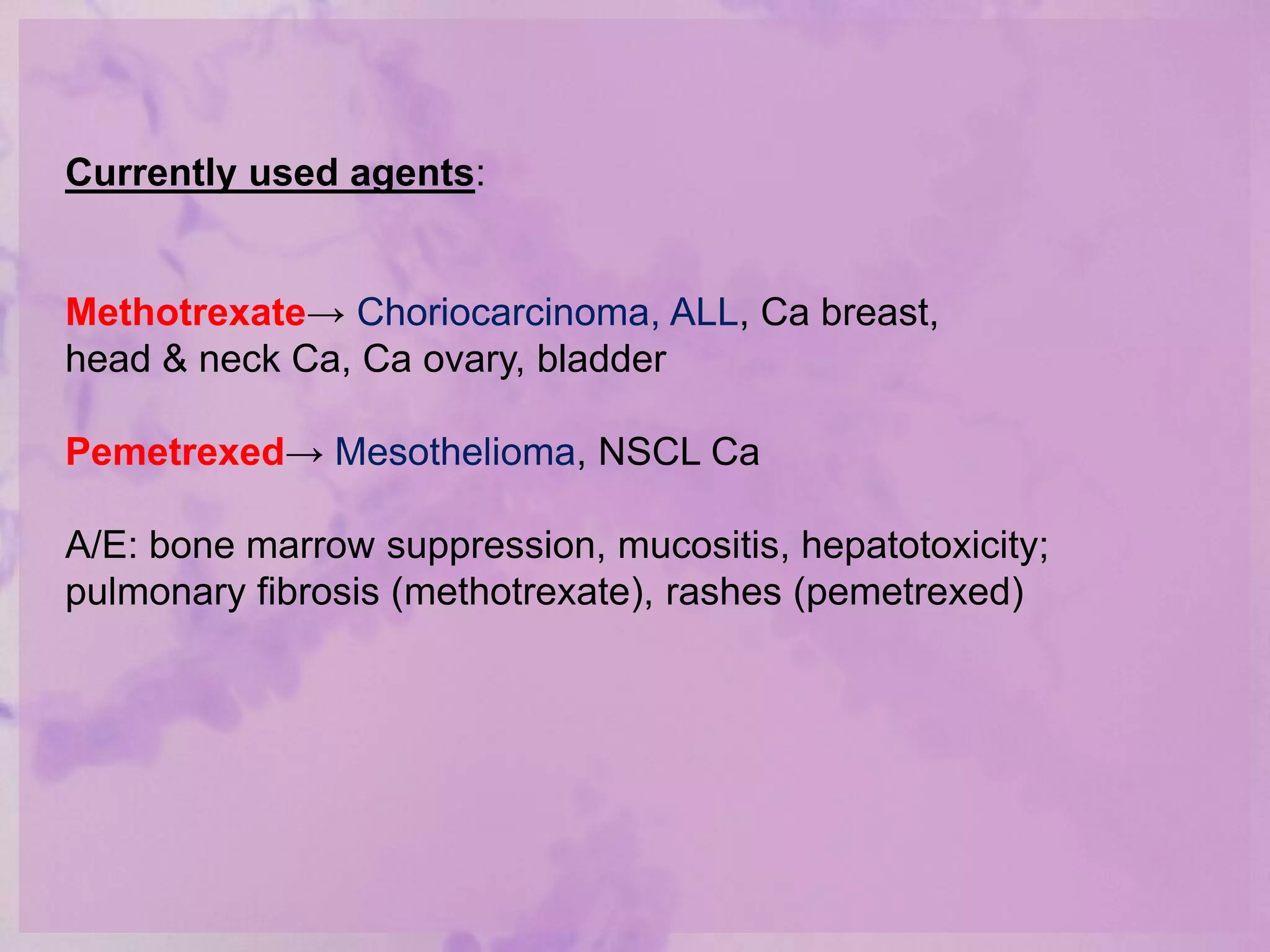 Recent advances in Cancer Chemotherapy | PPTX