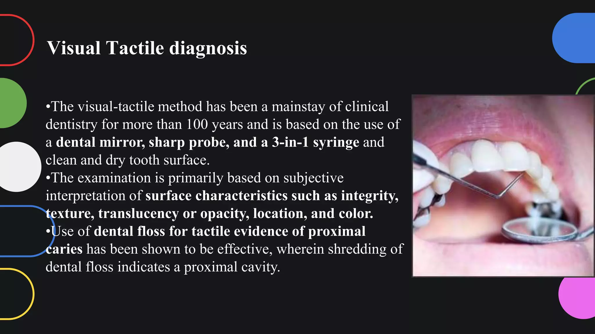 Recent advances in caries diagnosis | PPTX