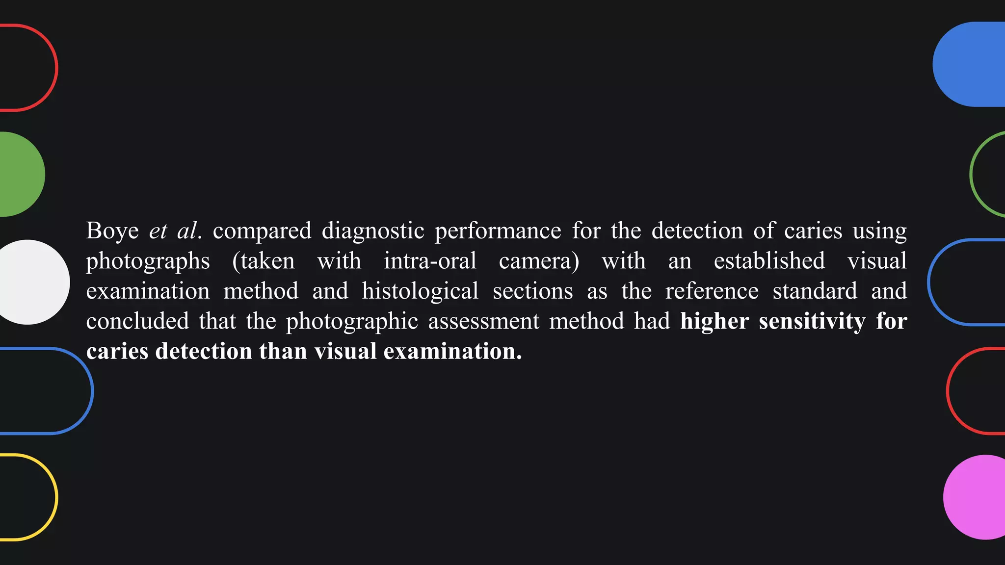 Recent advances in caries diagnosis | PPTX