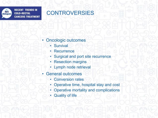 Recent advances in colo-rectal cancers treatment | PPTX