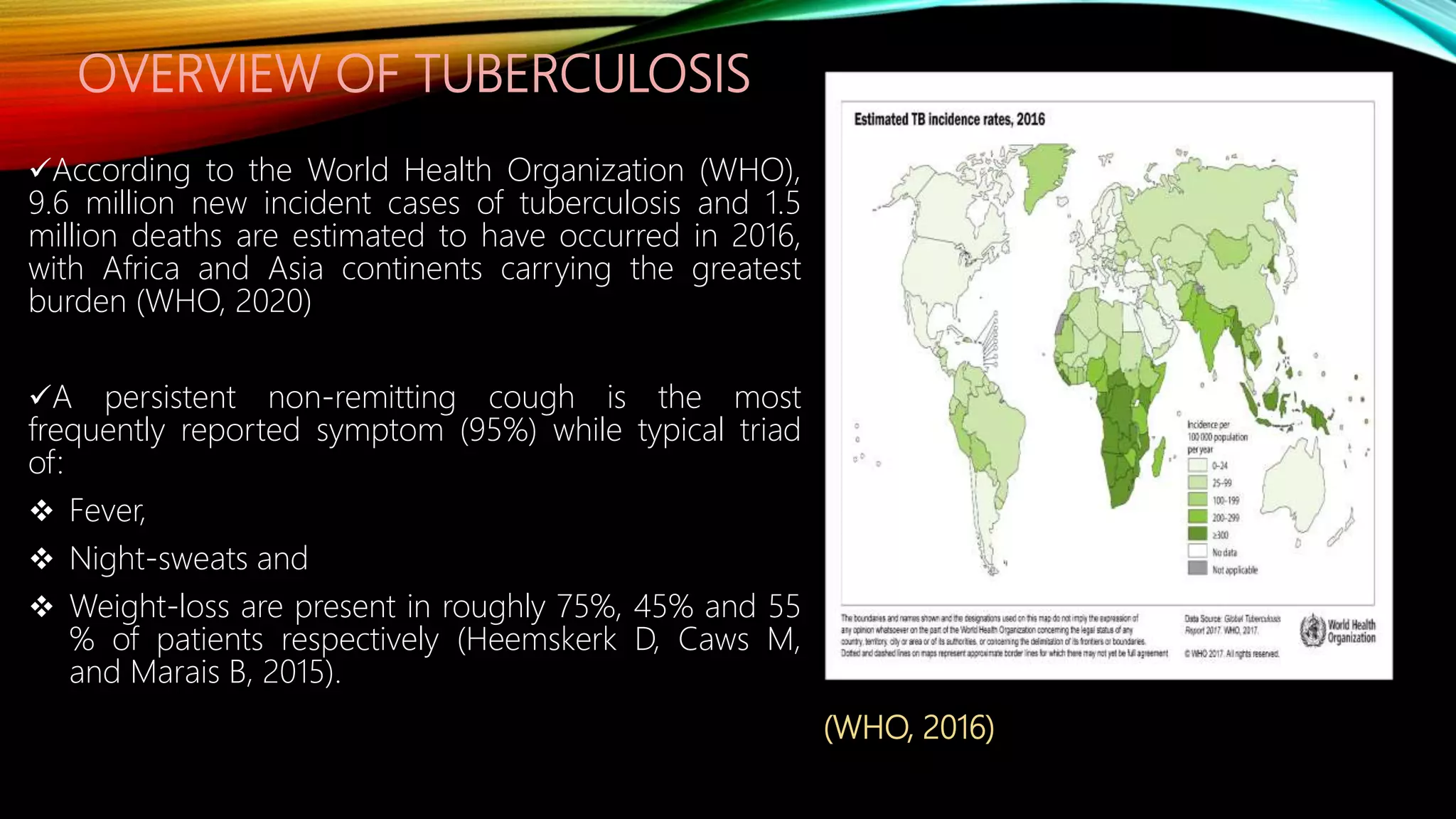 Recent advances in diagnosis and treatment of tuberculosis | PPTX