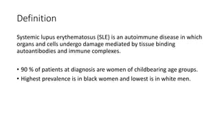 Recent advances in diagnosis & management of SLE | PPT