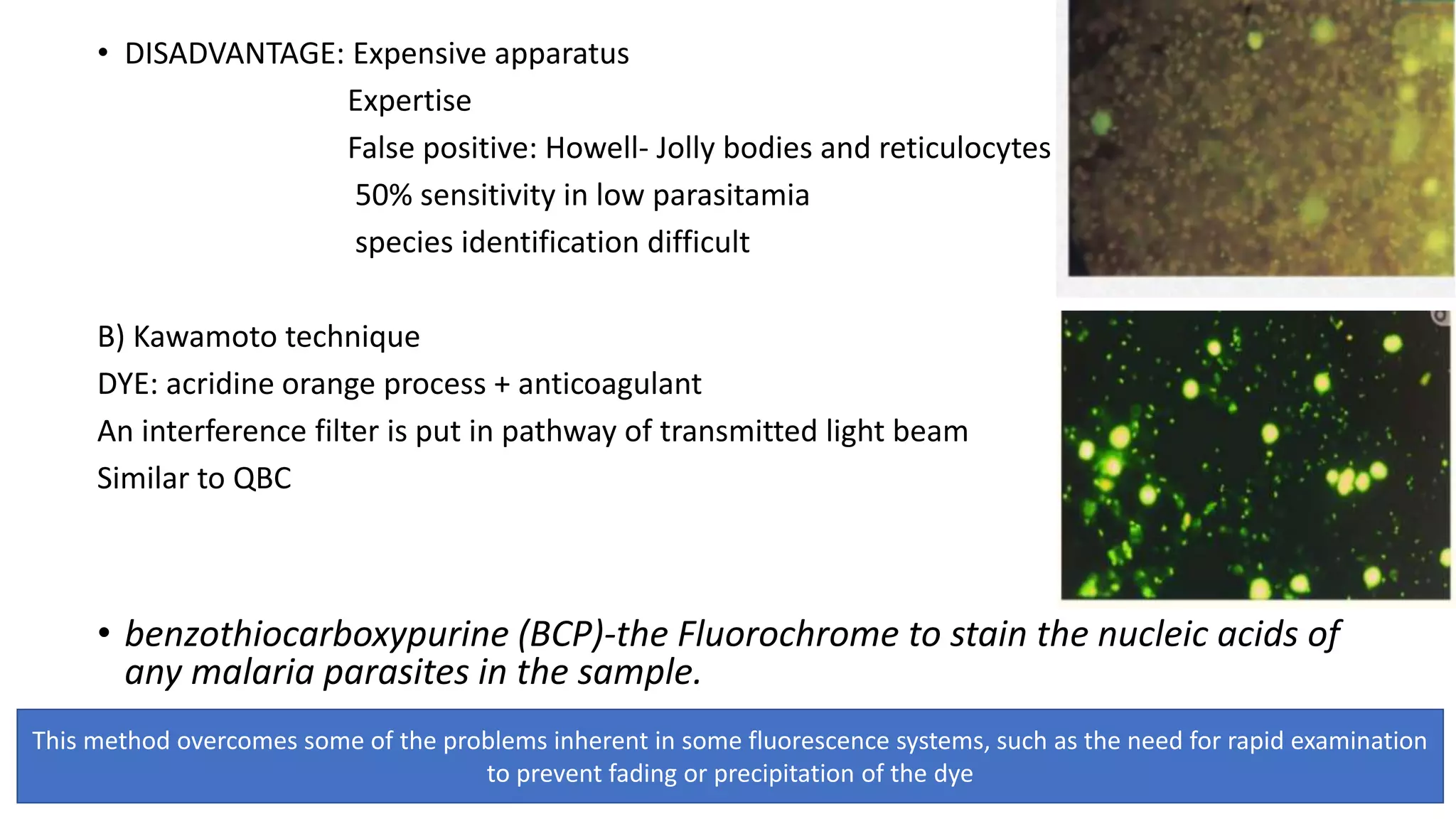 Recent advances in diagnosis of hemoparasite infections | PPTX