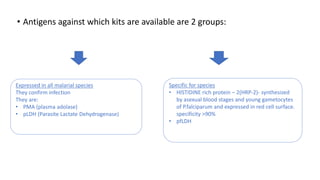 Recent advances in diagnosis of hemoparasite infections | PPTX