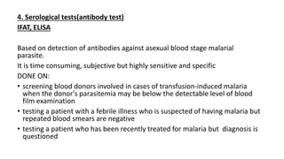 Recent advances in diagnosis of hemoparasite infections | PPTX