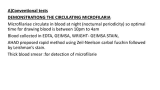 Recent advances in diagnosis of hemoparasite infections | PPTX