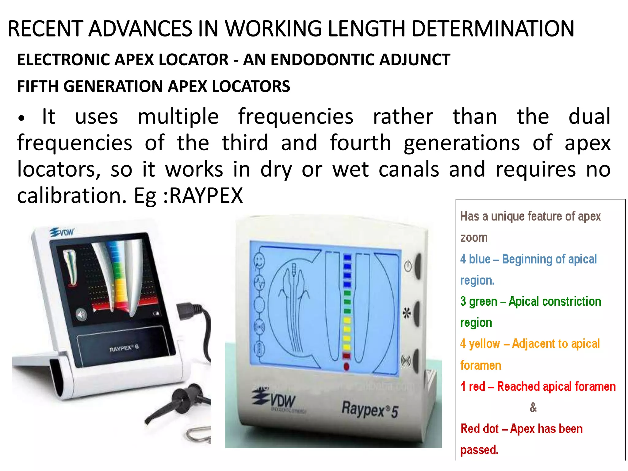 Recent advances in endodontics | PPTX