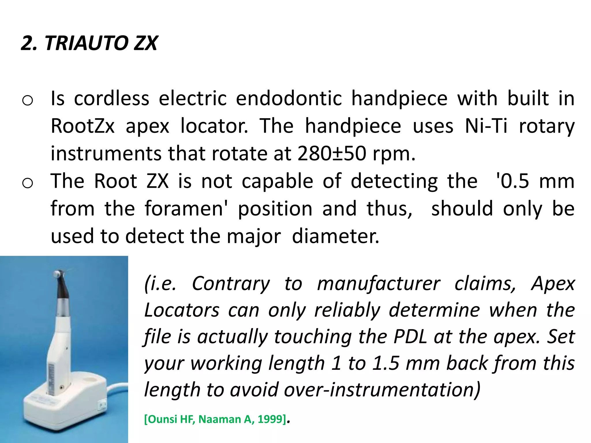 Recent advances in endodontics | PPTX