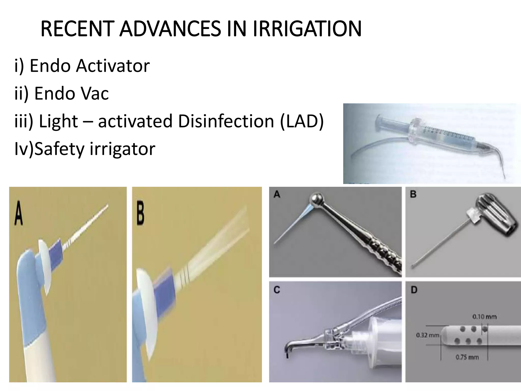 Recent advances in endodontics | PPTX