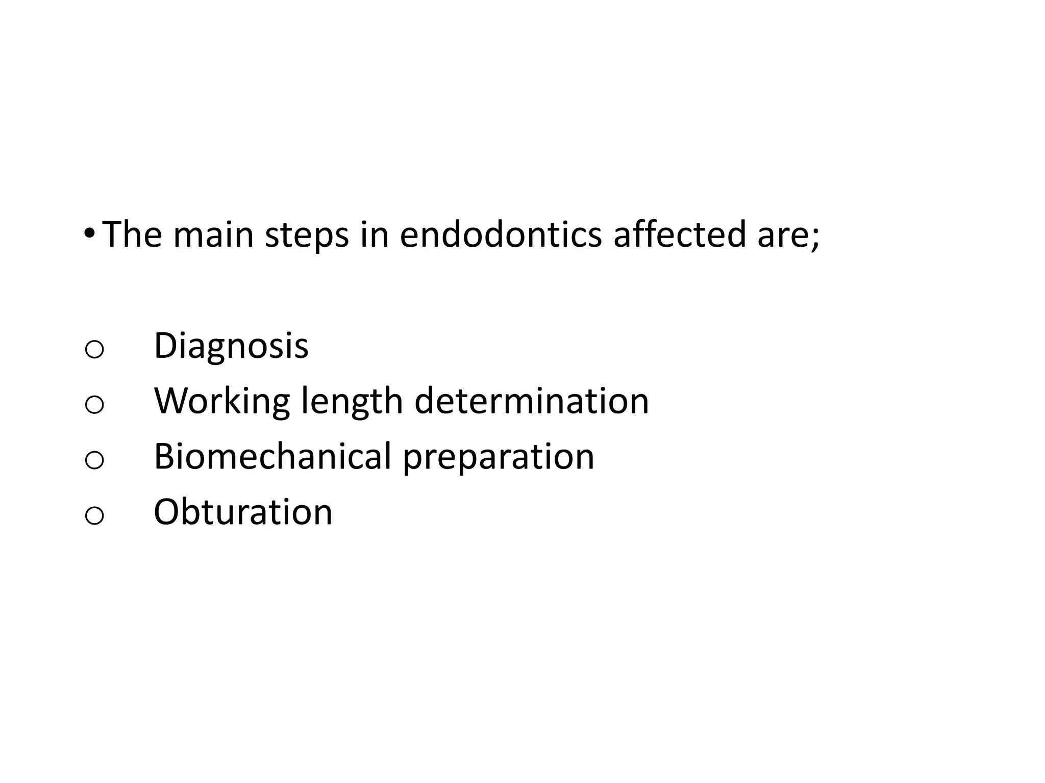 Recent advances in endodontics | PPTX