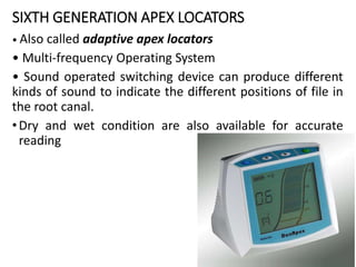 Recent advances in endodontics | PPTX